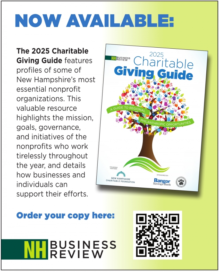 2025 Charitable Giving Guide, NH Business Review, Manchester, NH